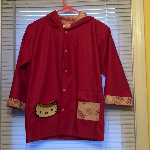 Jackets & Coats | Hello Kitty Rain Coat For Girls | Poshmark